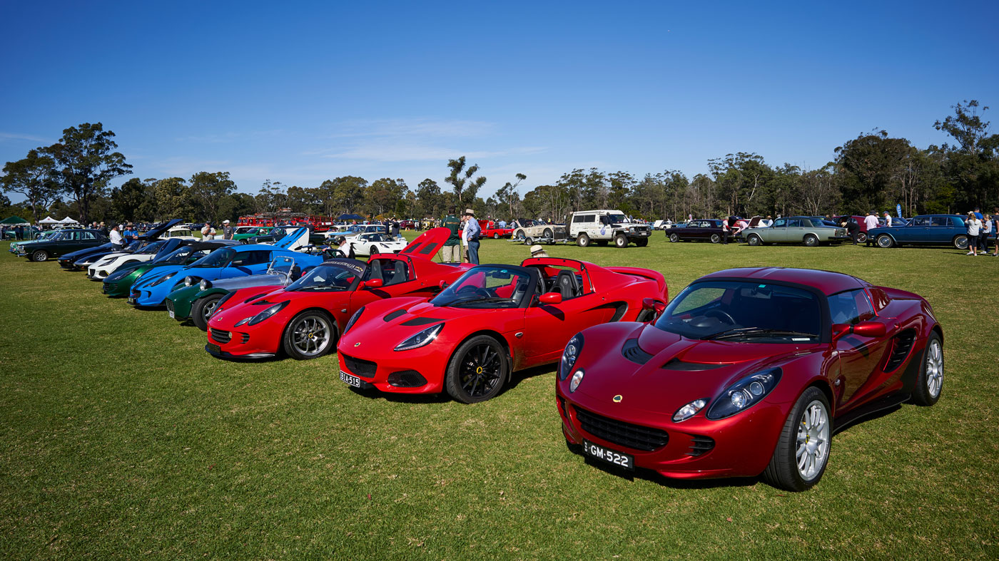 Lotus Photos: Club Lotus Australia at Sydney's 2019 All British Day