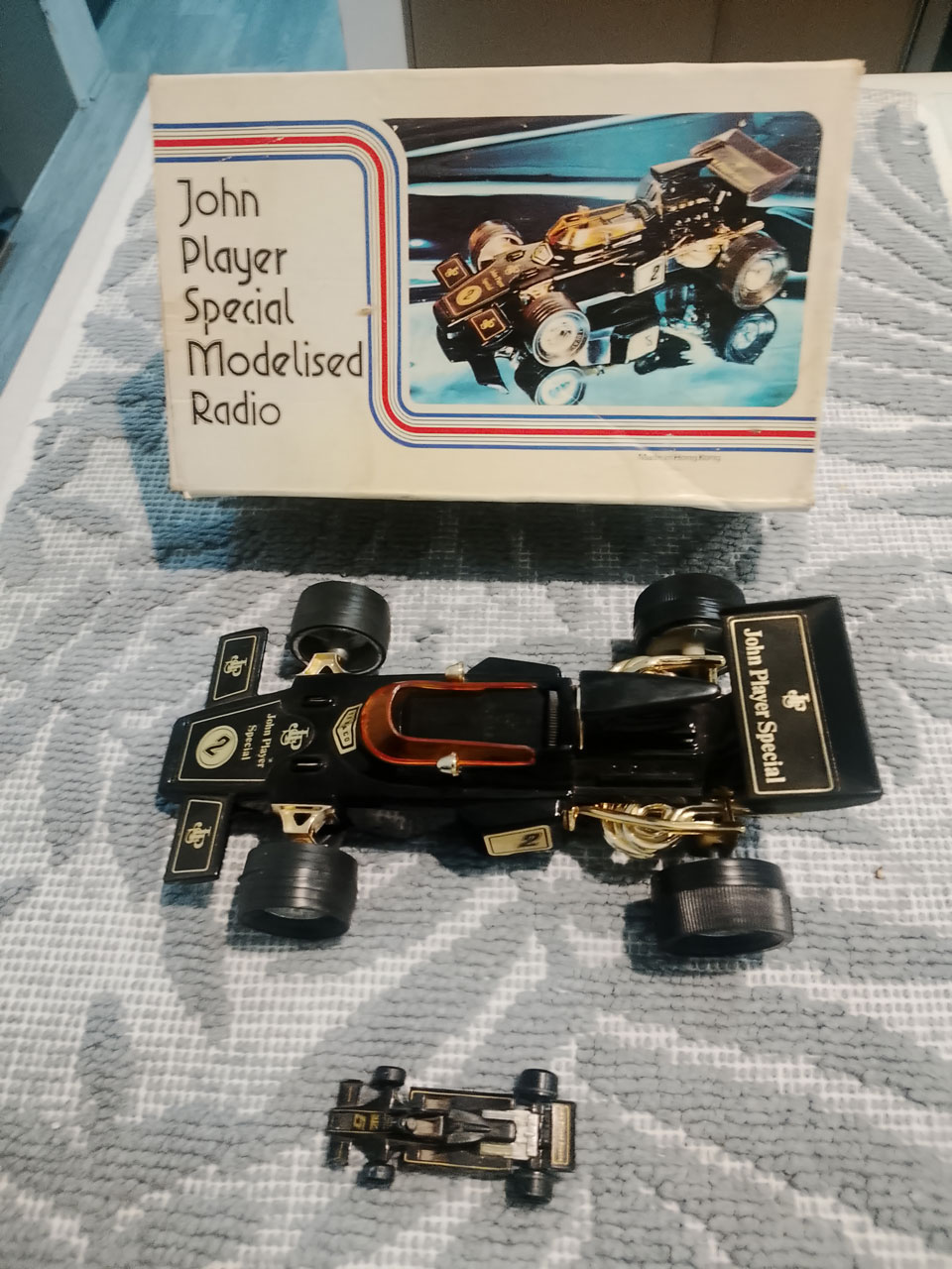 For Sale: John Player Special Model Racing Car Radio